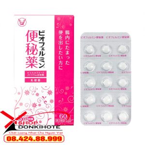 Thuốc táo bón Biofermin cho người cao tuổi Nhật Bản| Donkihote